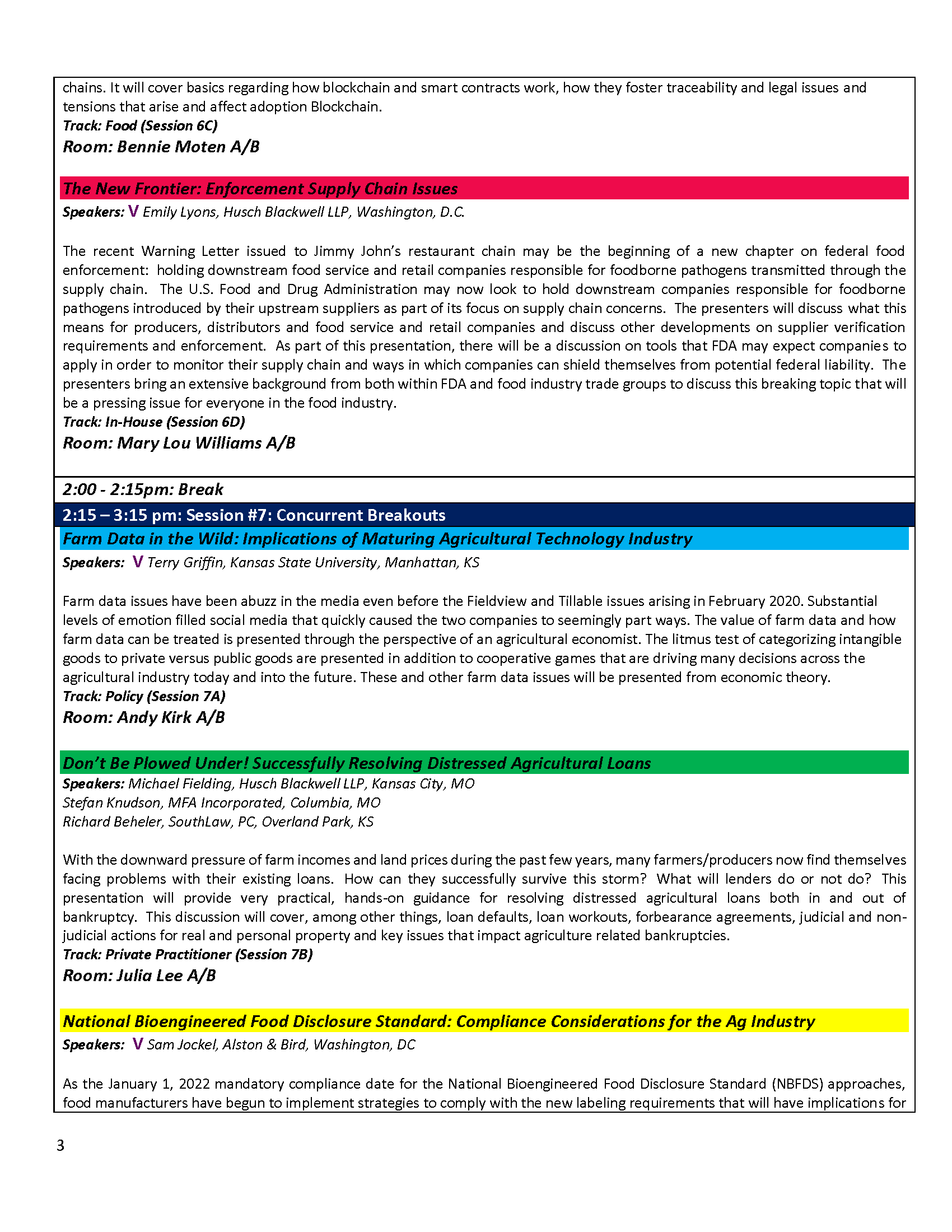 2020 AALA Educational Symposium Session Descriptions – AALA